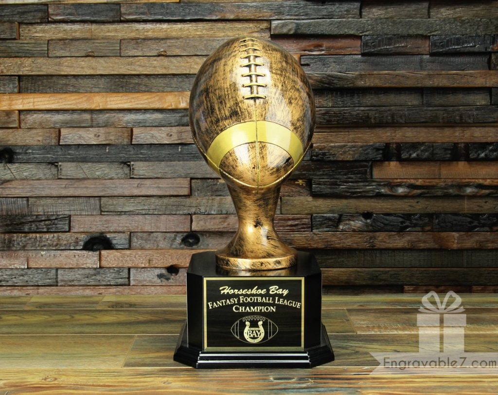Fantasy Football Trophy - The Winning Pass - Tempe Trophy